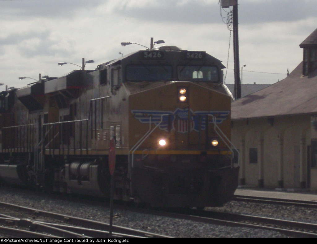 UP action at the Old Southern Pacific station